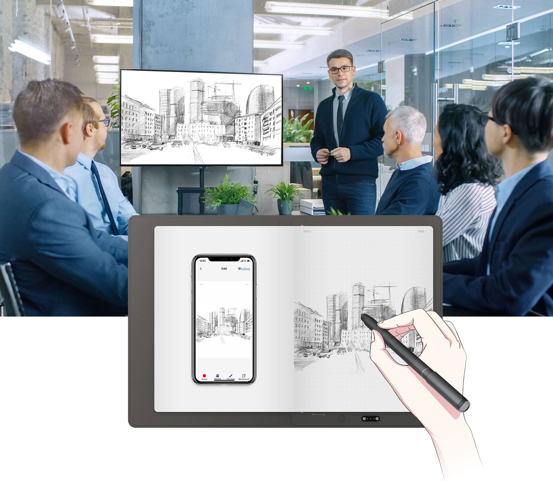 Note Plus Smartpad Bloco de Notas Digital | XPPen